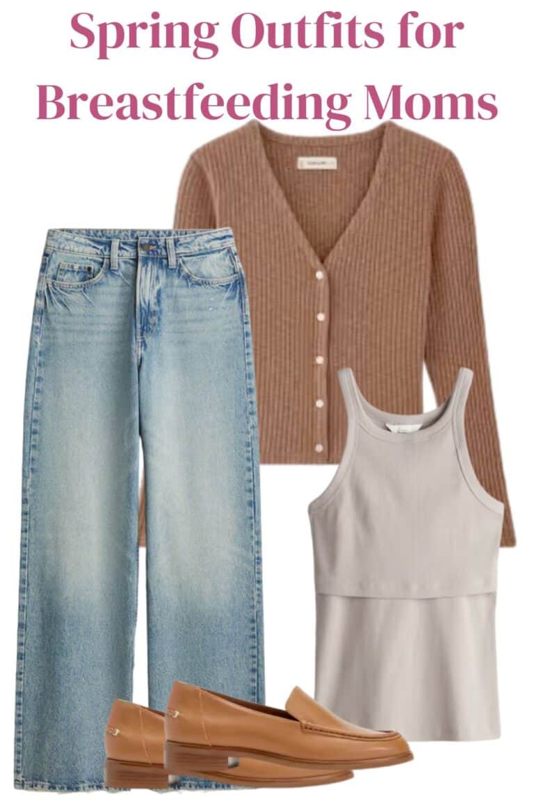 Spring Ready: 10 Fresh Outfits for Breastfeeding Moms - NennVersa