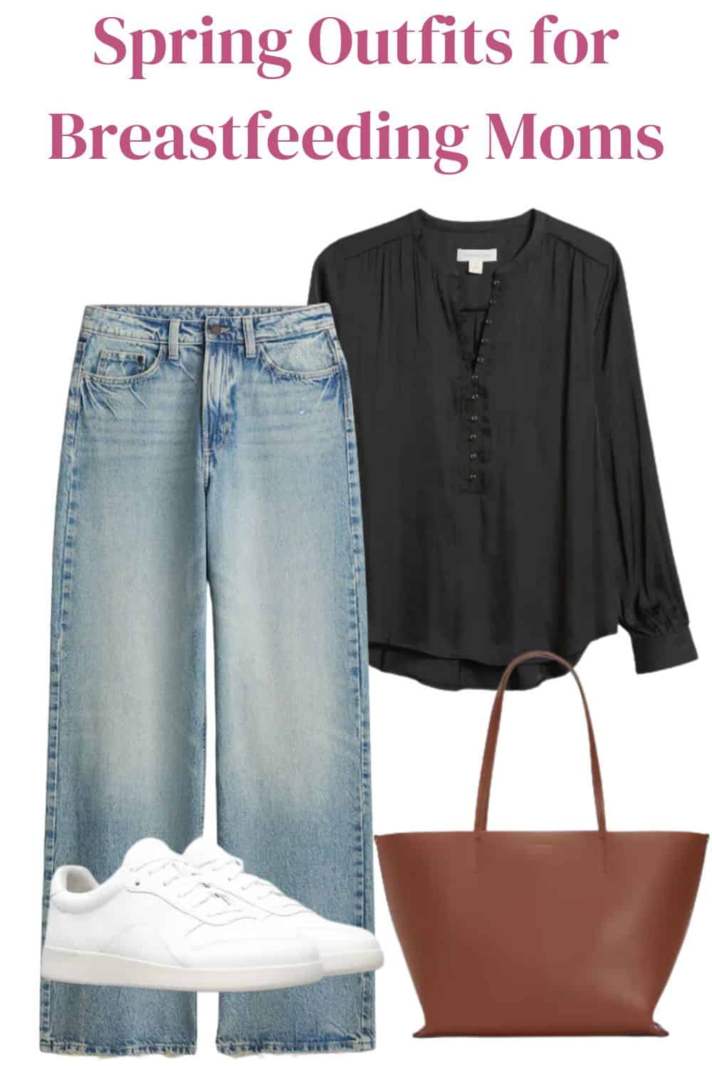Spring Ready: 10 Fresh Outfits for Breastfeeding Moms - NennVersa