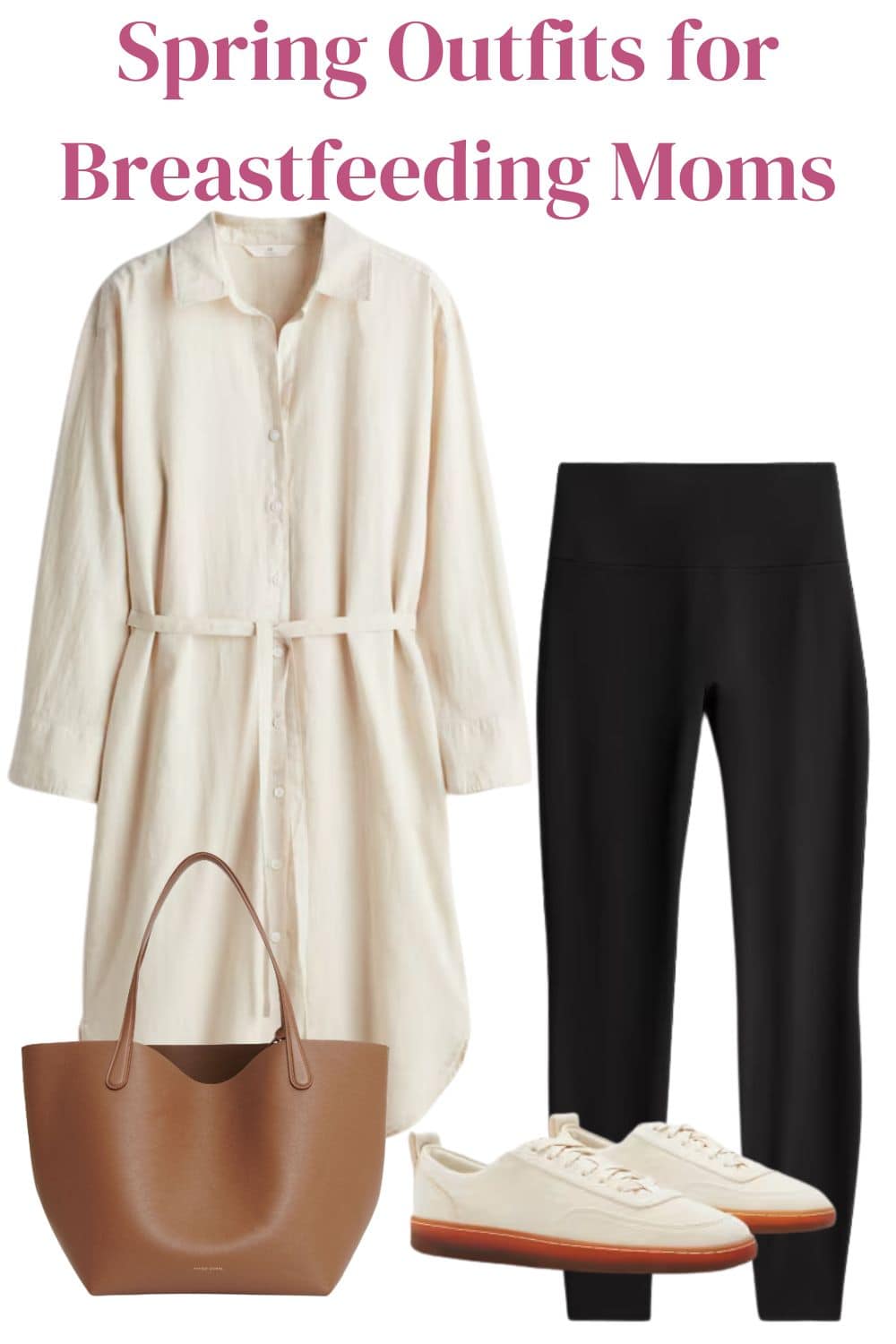Spring Ready: 10 Fresh Outfits for Breastfeeding Moms - NennVersa